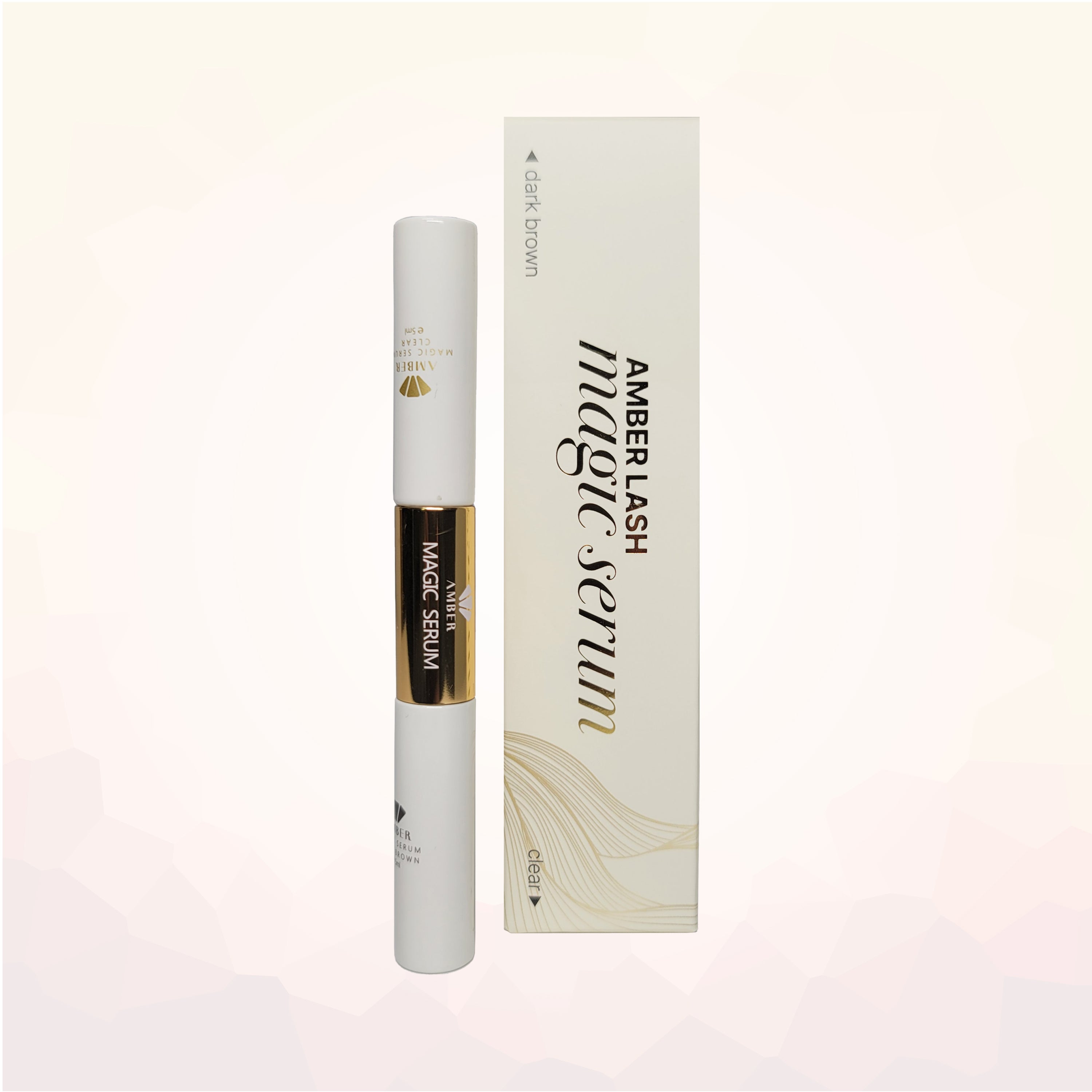 Amber Magic Dual Essence Serum [Dark Brown & Clear] – Amber Lash