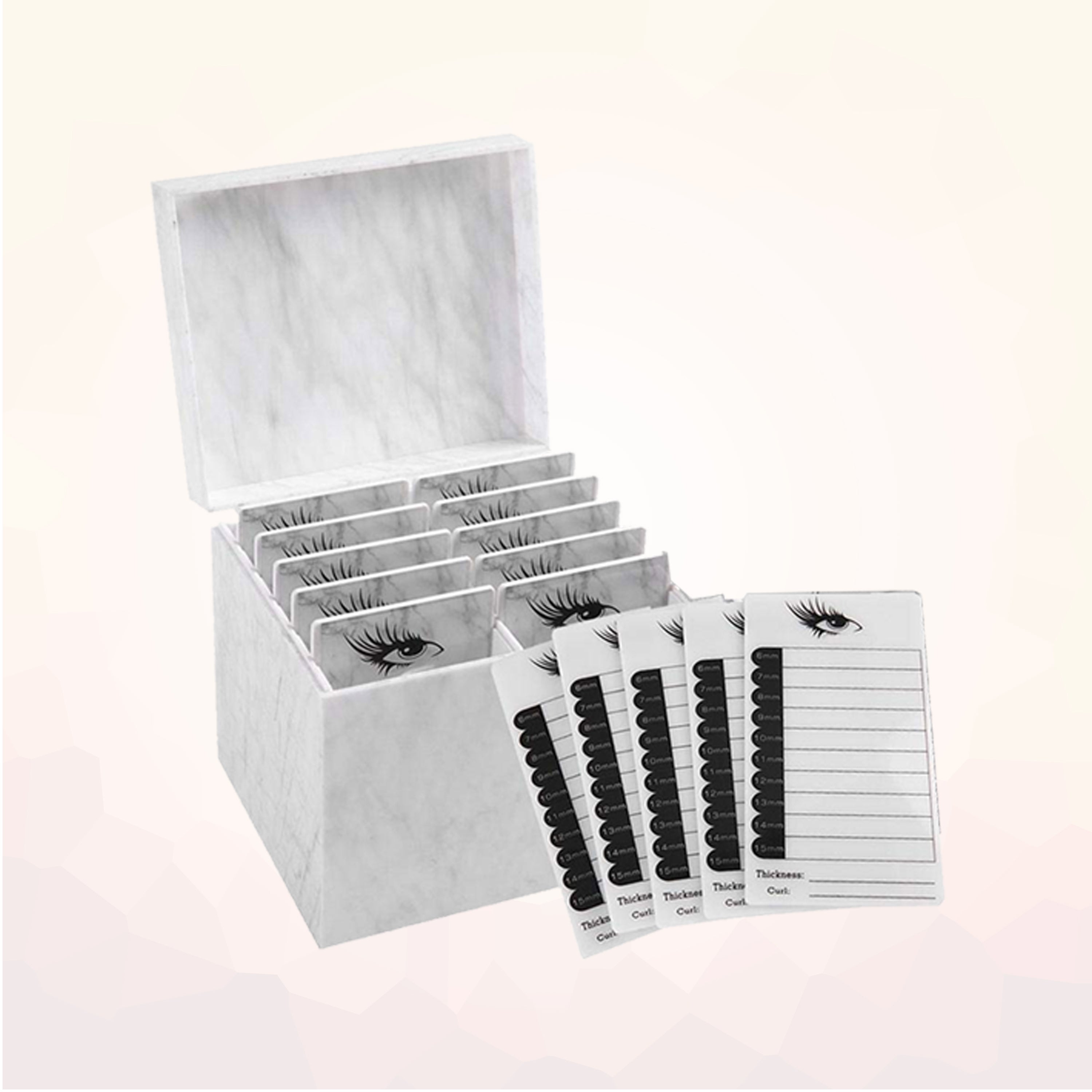 Amber Lash Eyelash Storage Box - 10 Layers