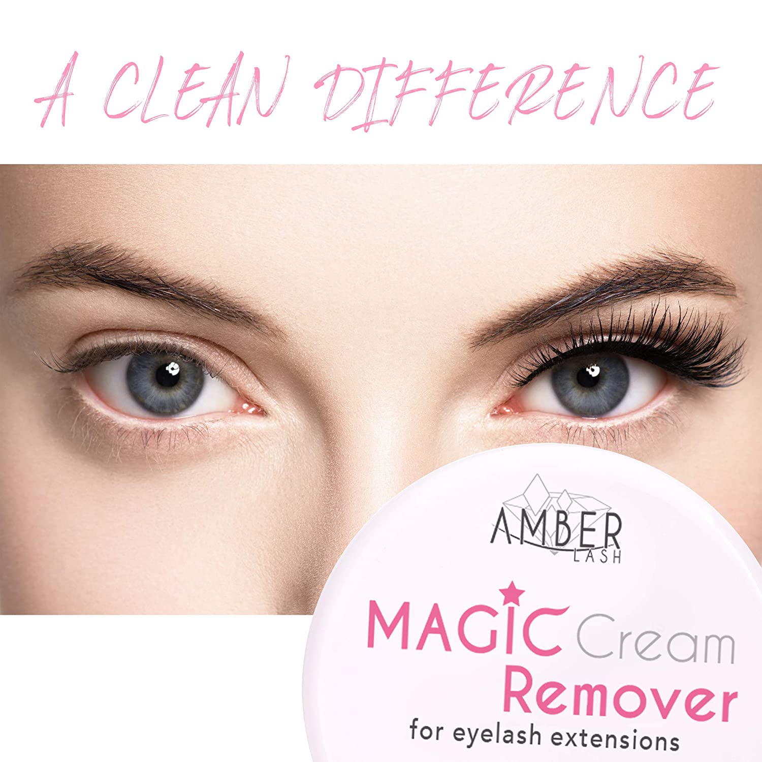 Amber Lash Magic Cream Remover -Cool Blue