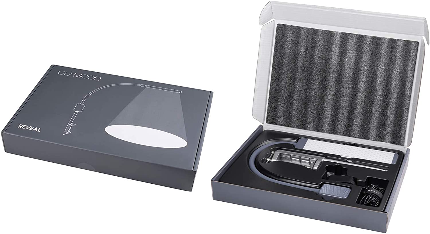 GLAMCOR Reveal Light Kit for Eyelash Extensions, Manicure and Pedicure ...